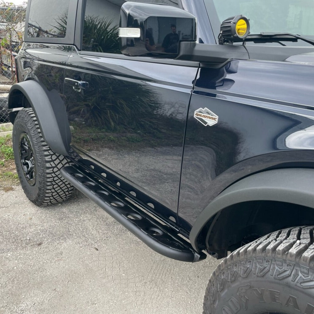 2021+ Bronco 2Dr Frame Mounted Rock Sliders - True North Fabrications ...